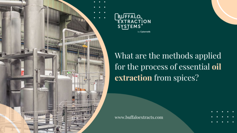 Methods For The Process Of Essential Oil Extraction From Spices