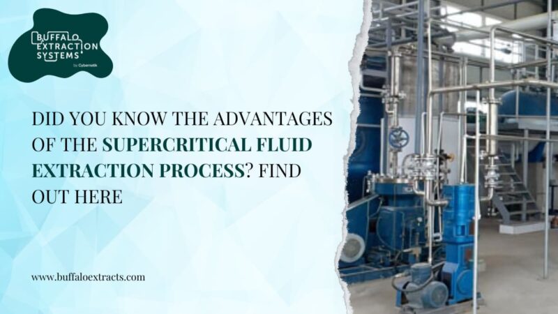 The Advantages of The Supercritical Fluid Extraction Process