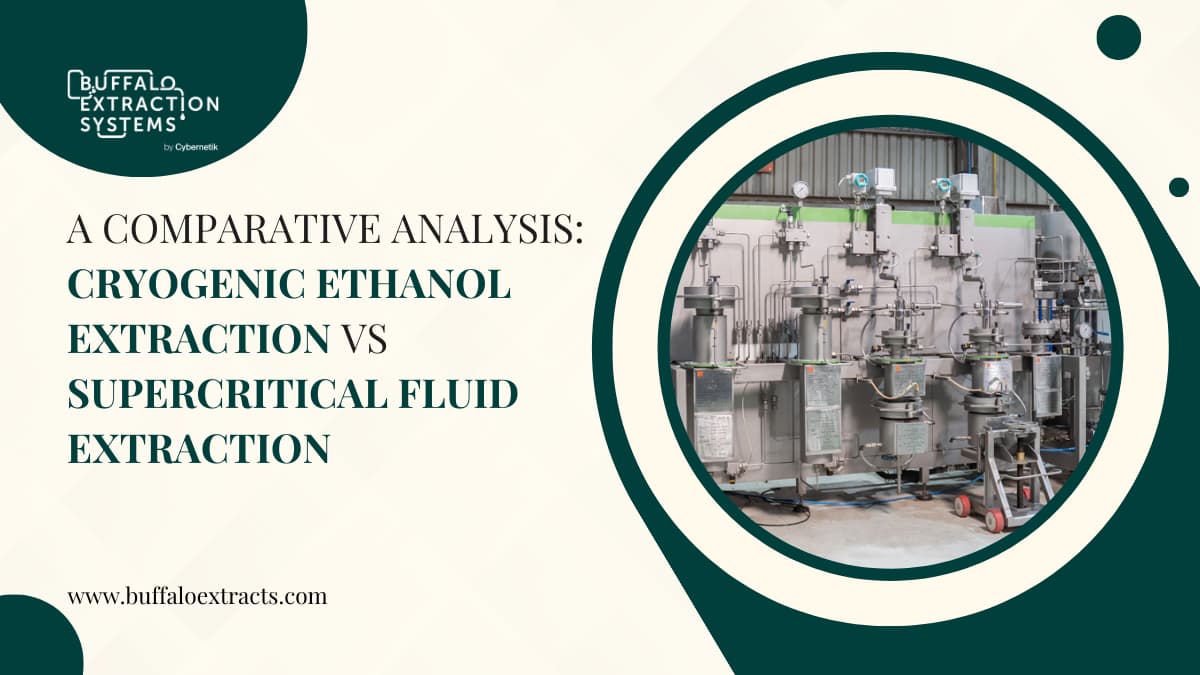 Cryogenic Ethanol Extraction vs Supercritical Fluid Extraction