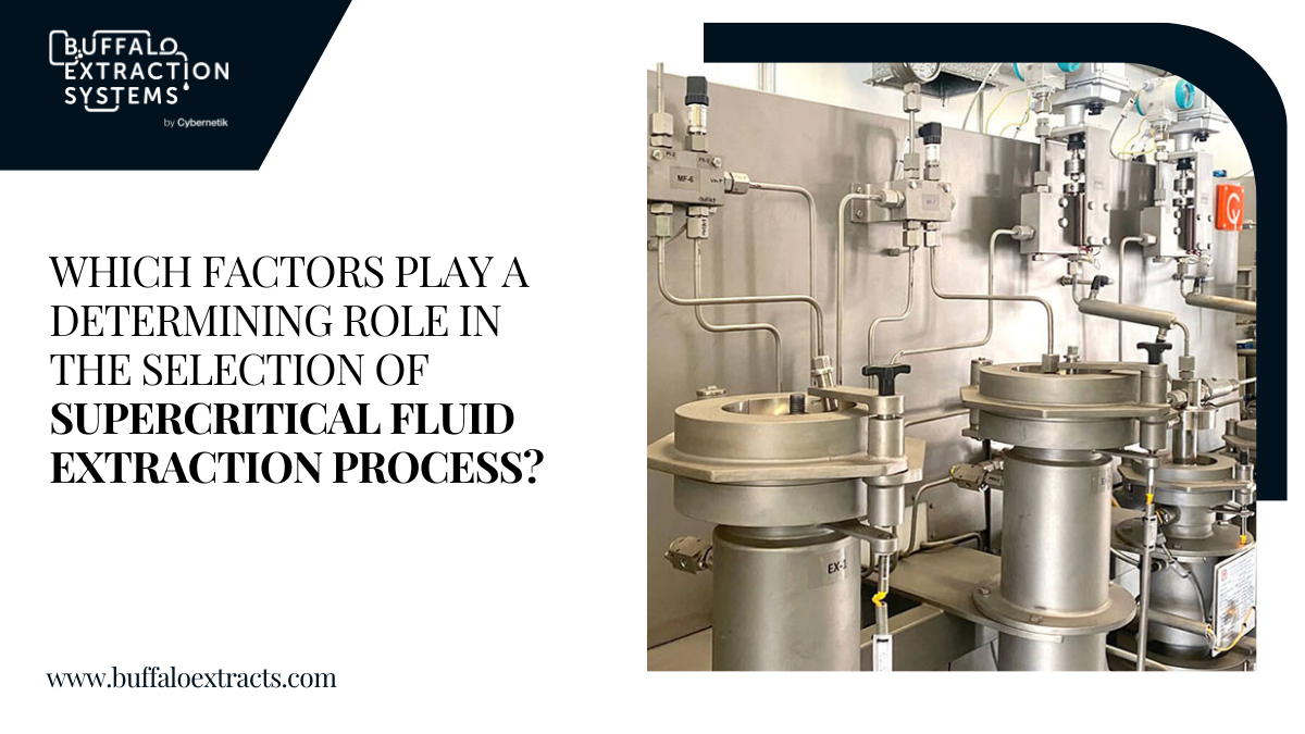 Supercritical Fluid Extraction: Which Factors Play a Determining Role?